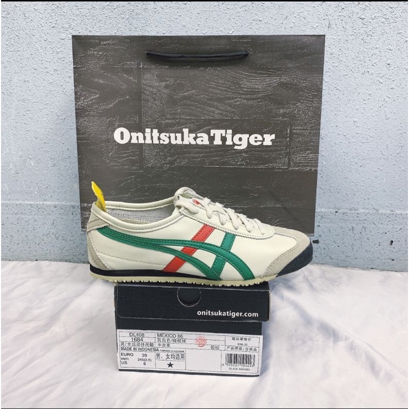 Jual Onitsuka Tiger Mexico 66 Lether Beach Green ORIGINAL Indo ...