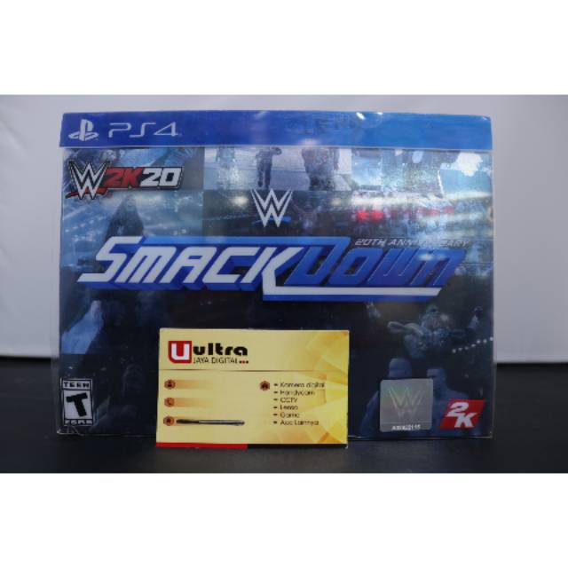 Jual PS4 WWE W2K20 SMACKDOWN 20th anniversary collector edition ...