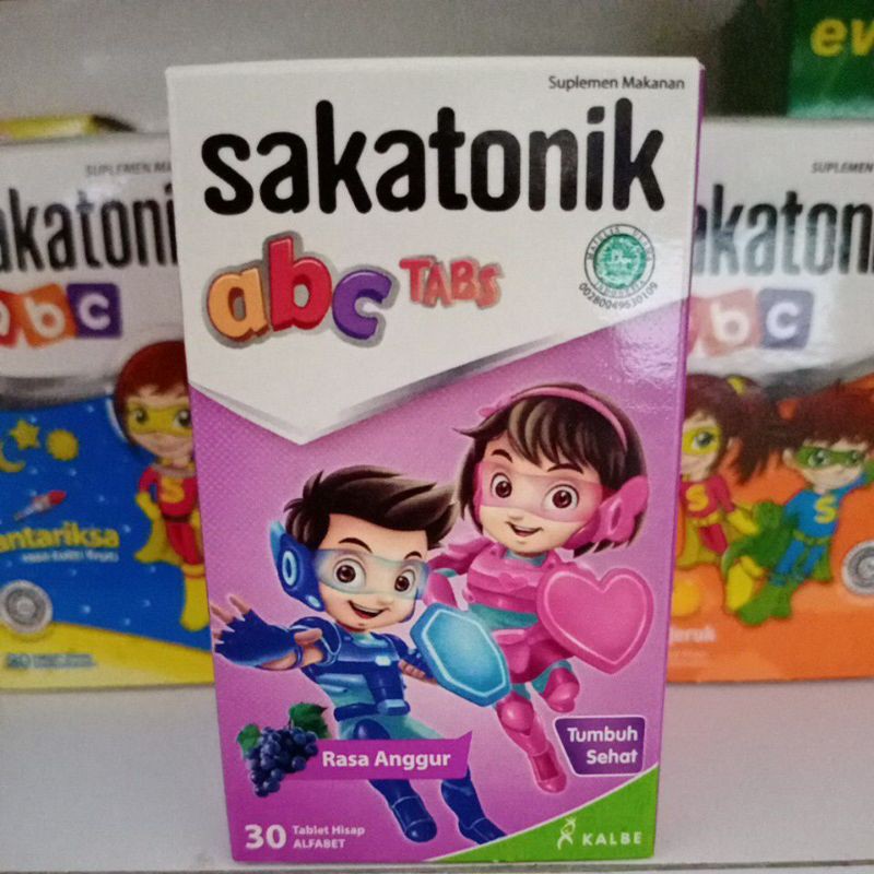 Jual Sakatonik abc multivitamin Tablet Hisap Anak | Shopee Indonesia
