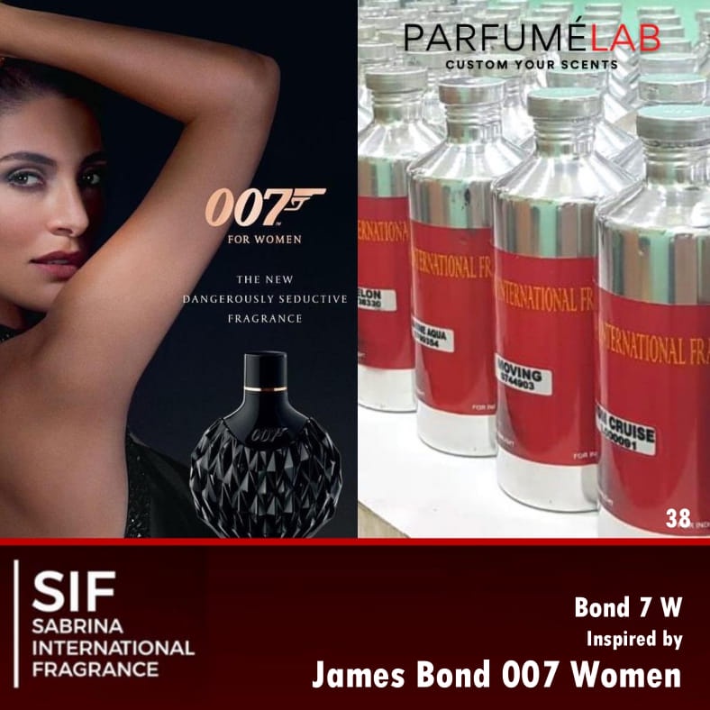 Jual 50ML Bibit Parfum Bond 7 W By SIF Made In France | Bibit Parfum ...