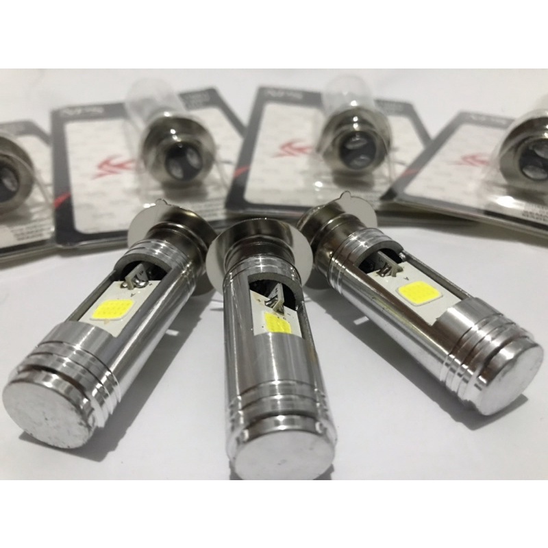 Jual LAMPU AC Dc Lampu LED Utama Depan 2Led Motor Bebek ACDC dan Matic ...