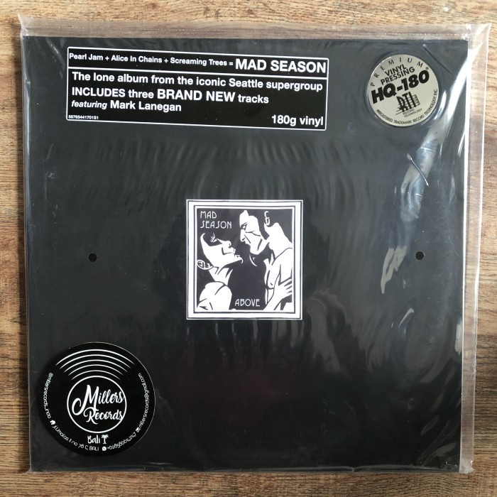 Jual Mad Season - Above (VINYL / PIRINGAN HITAM) | Shopee Indonesia