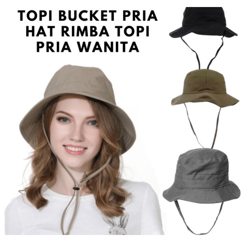 Jual TOPI RIMBA-TOPI HACKING-TOPI GUNUNG-TOPI PANCING | Shopee Indonesia