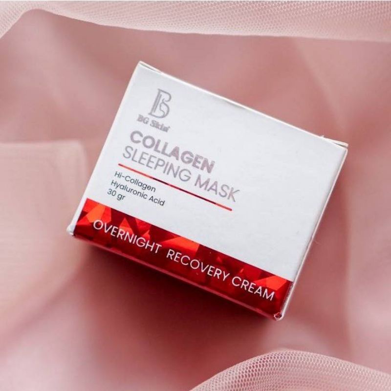 Jual BG SKIN COLLAGEN SLEEPING MASK | Shopee Indonesia