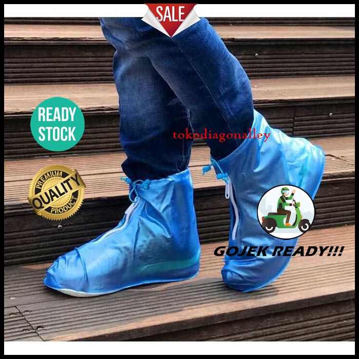 Jual Cover Sepatu Anti Air Jas Hujan Sepatu Sarung Sepatu Karet ...