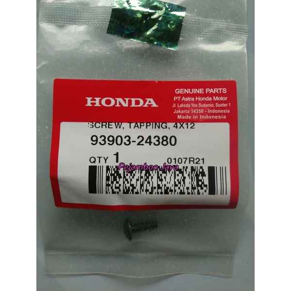 Jual 9390324380 SCREW TAPPING 4X12 | Shopee Indonesia