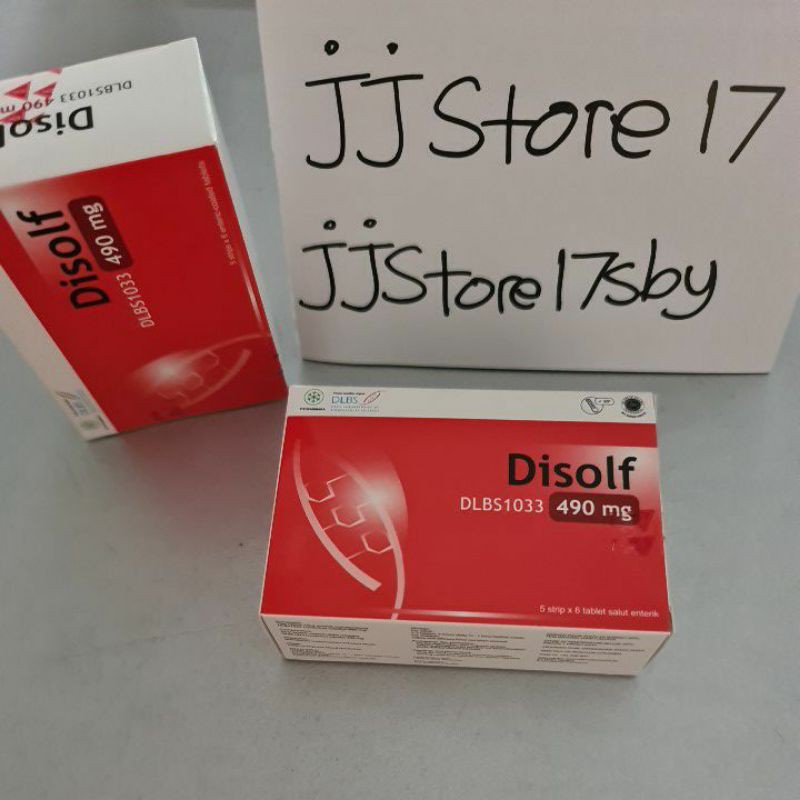 Jual disolf 490mg box isi 30 tablet | Shopee Indonesia