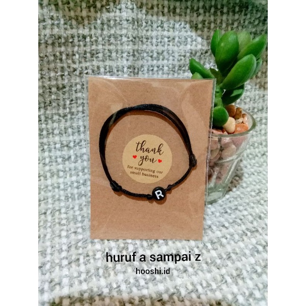 Jual GELANG INISIAL COUPLE, HURUF LENGKAP (A-Z). | Shopee Indonesia