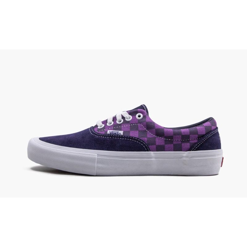 Jual Vans x Baker Era Pro "Kader/Purple Check" Original | Shopee Indonesia