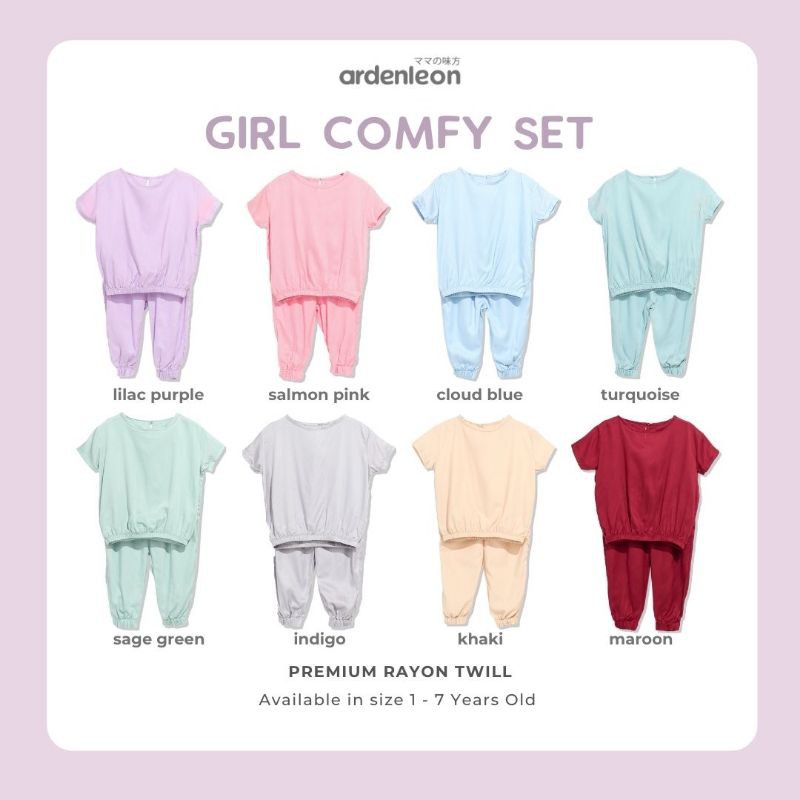 Jual Ardenleon Girl Comfy Set | Shopee Indonesia