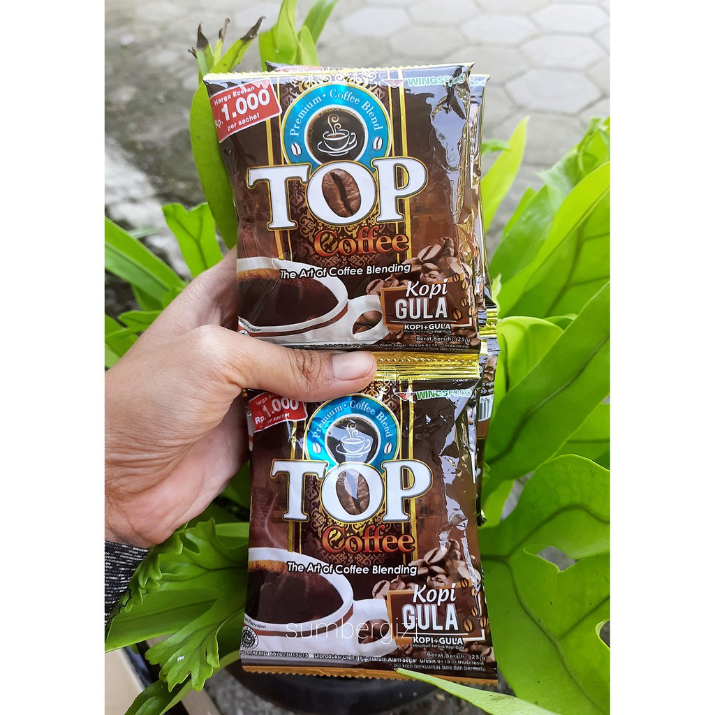 Jual SS125 top gula / top kopi gula / top coffee 25g 12pcs | Shopee ...