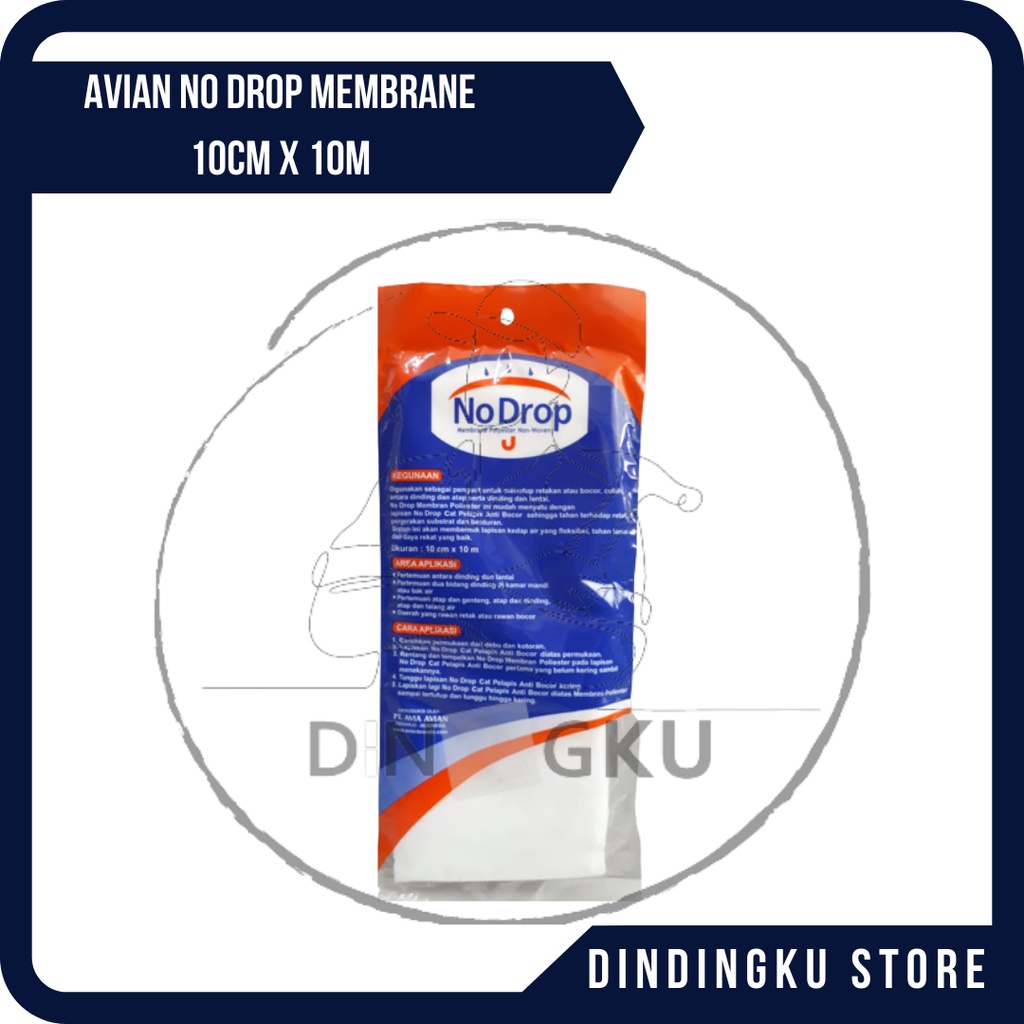 Jual Avian No Drop Membrane 10cm x10m | Shopee Indonesia
