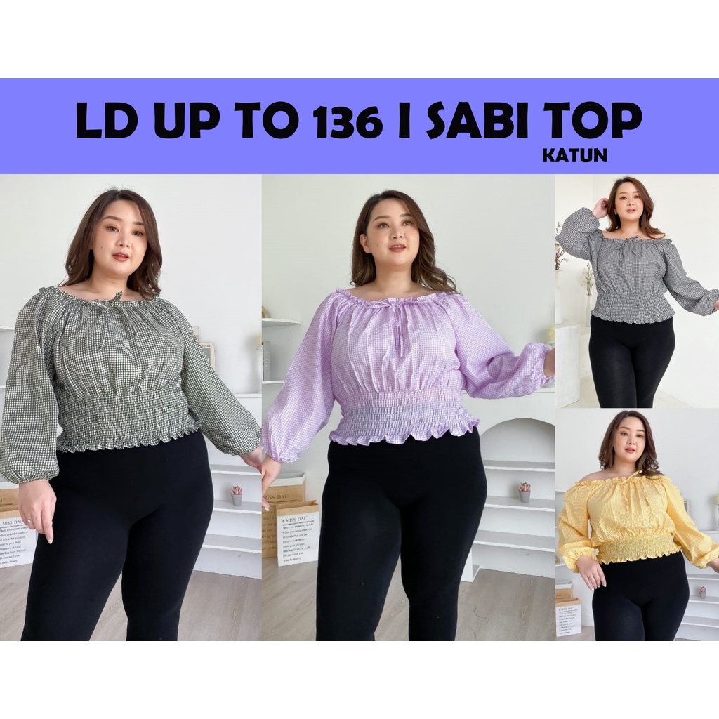 Jual SABI TOP - ATASAN BIGSIZE JUMBO | Shopee Indonesia