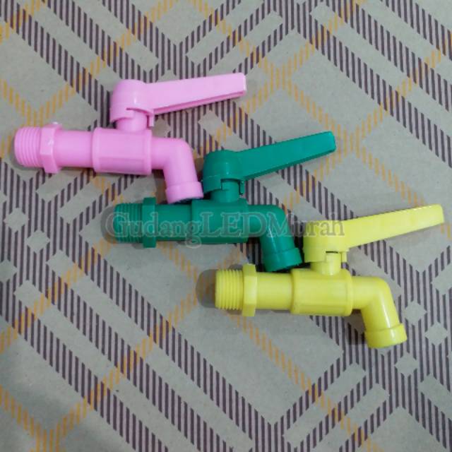 Jual Kran air plastik pvc , keran air plastik pvc , kran murah | Shopee ...