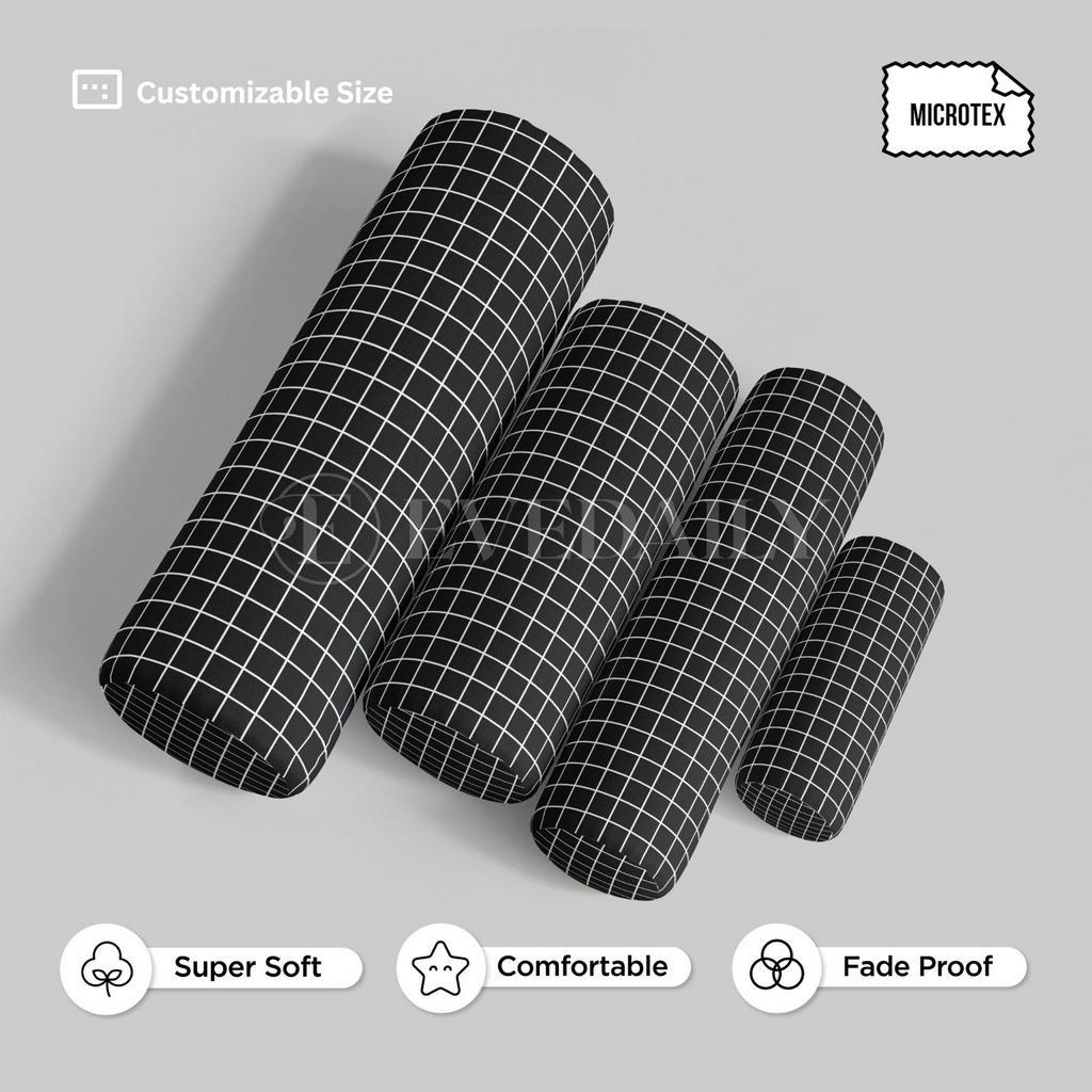 Jual Sarung Guling Block Kotak Putih Abu Biru Hitam Custom Ukuran ...