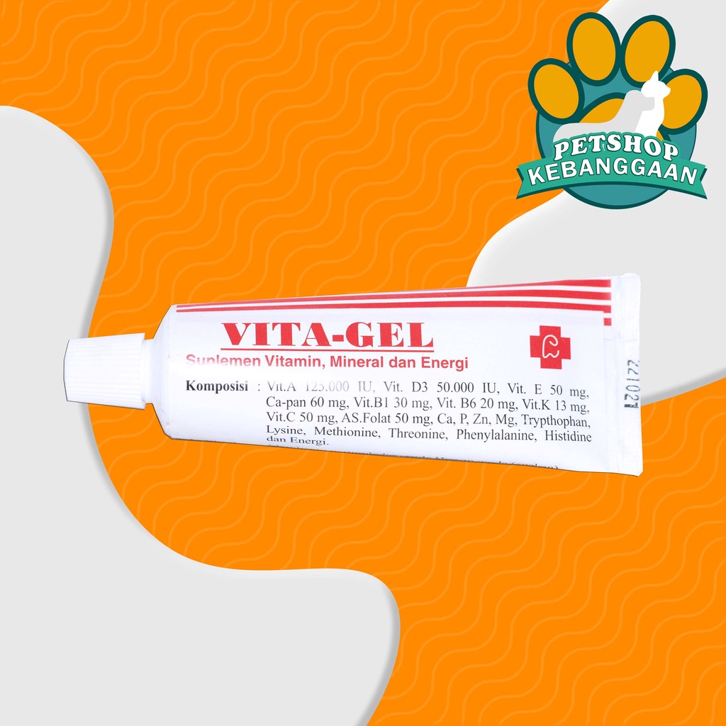 Jual Vitamin Kucing Anjing Vitagel Vita-Gel | Shopee Indonesia