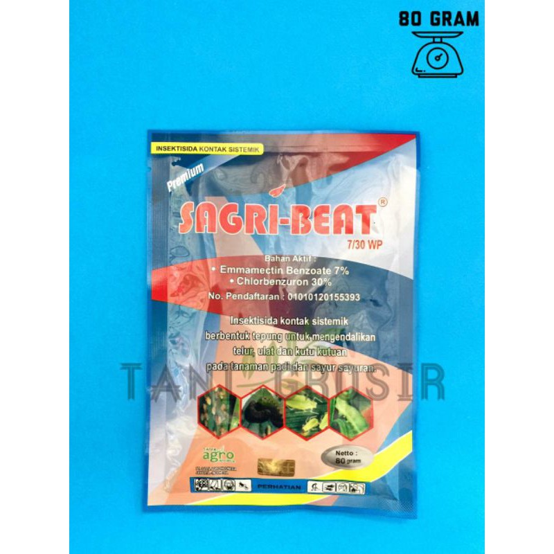 Jual SAGRI BEAT Sagribeat 7/30WP 80GRAM. Racun kontak sistemik telur ...
