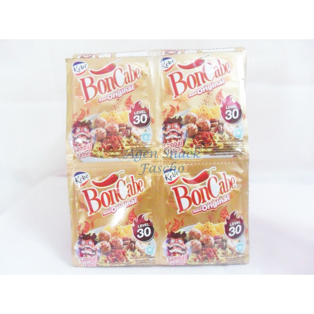 Jual Kobe Bon Cabe Original Sachet 6 gram (1 renceng isi 12 sachet ...