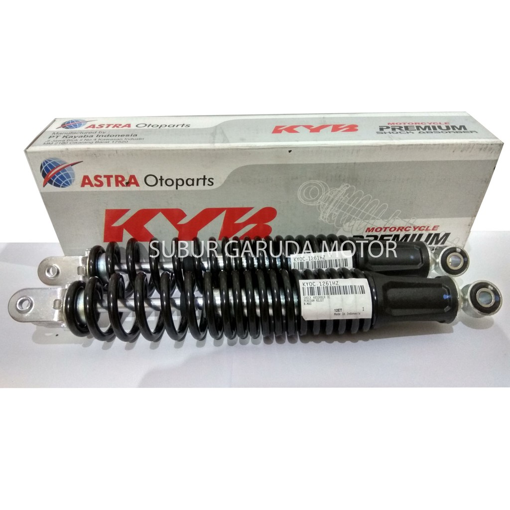 Jual SHOCKBREAKER NMAX N MAX MERK KAYABA KYB KUALITAS JEPANG WARNA HITAM HARGA SEPASANG | Shopee ...