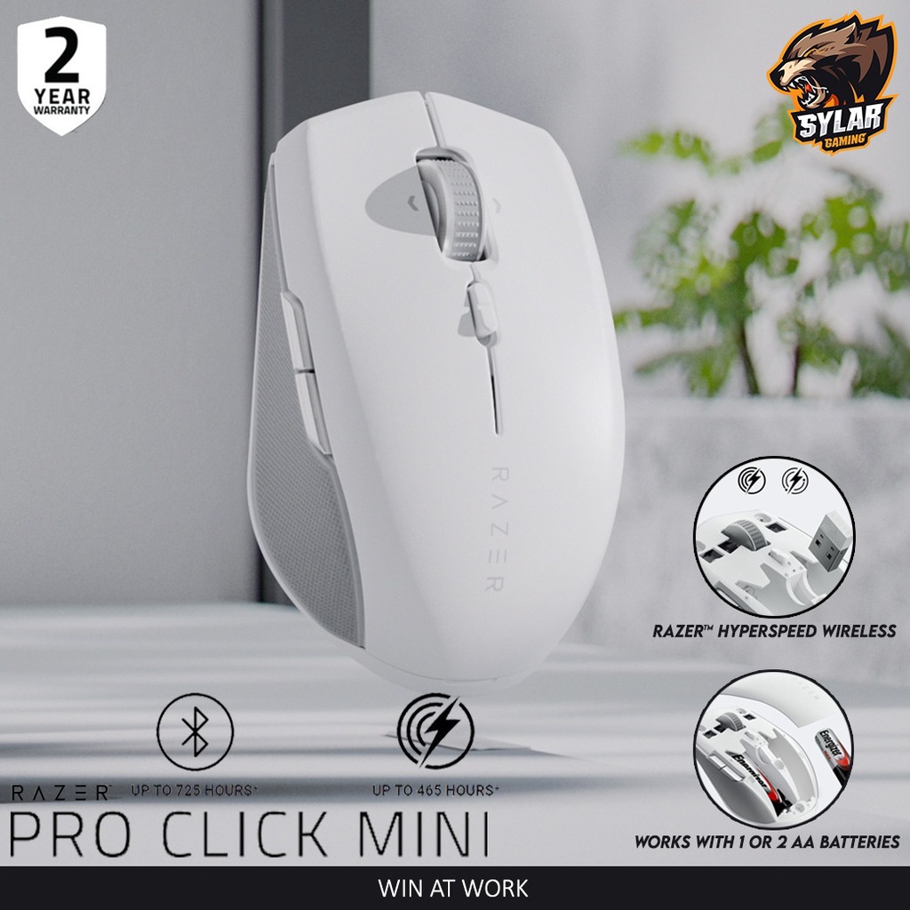 Jual Razer Pro Click Mini Portable Wireless Bluetooth Gaming Mouse ...
