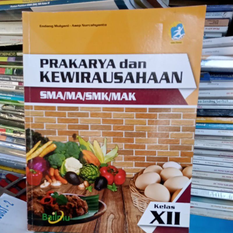 Jual buku prakarya dan kewirausahaan SMA ma SMK Mak kelas 12 penerbit Mbak bailmu | Shopee Indonesia