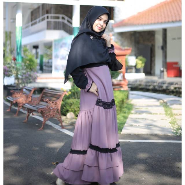 Jual GAMIS RENDA HITAM (wolfis) | Shopee Indonesia