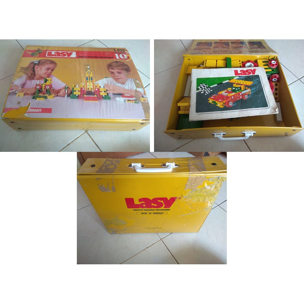 Jual Vintage Lasy L800 Educational Toys Made in Germany Vintage Lego ...