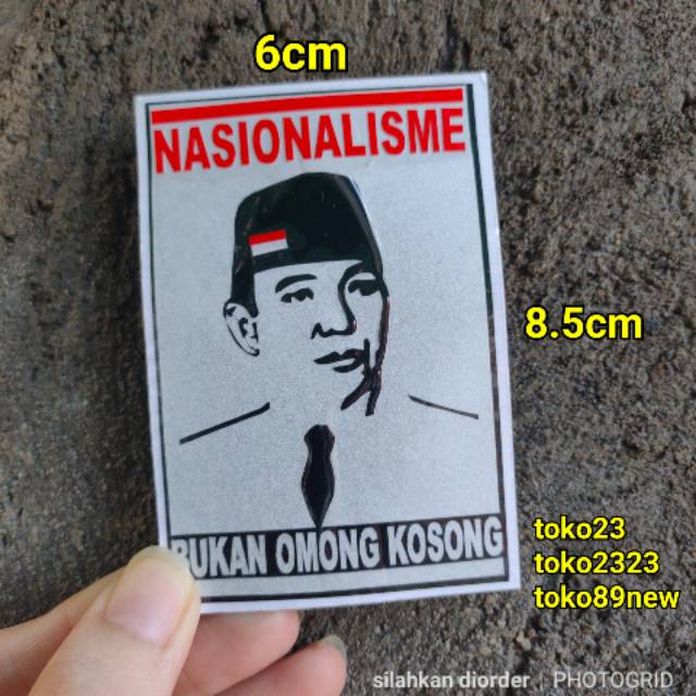 Jual Stiker cutting motor Soekarno sticker motor keren | Shopee Indonesia