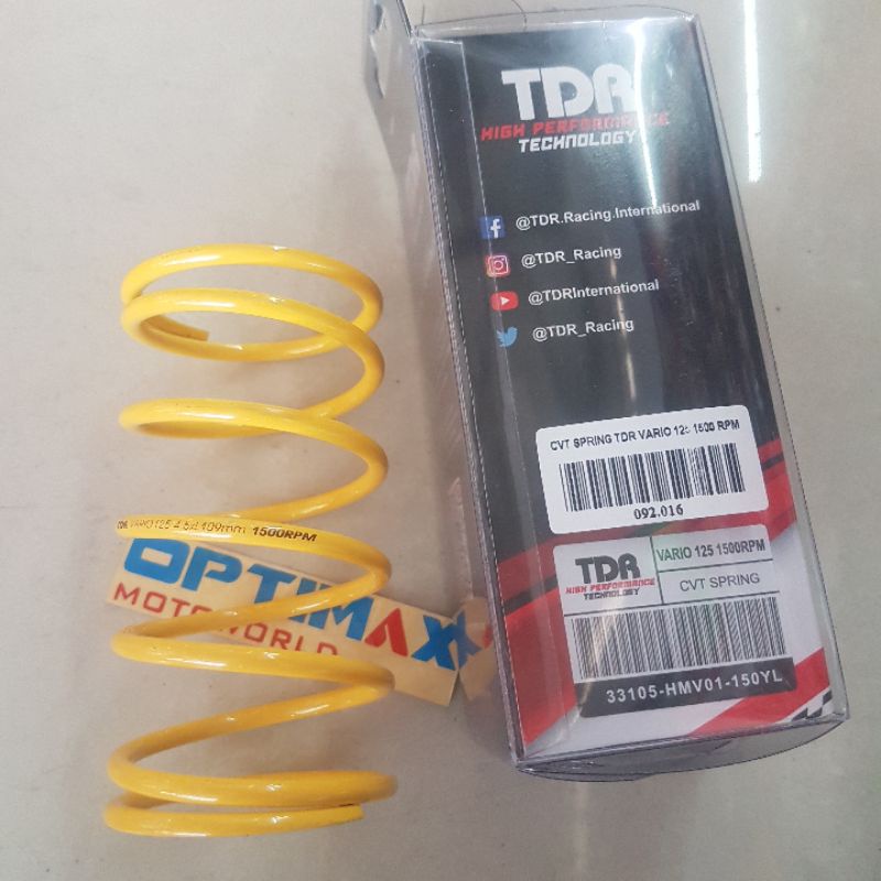 Jual PER PIR CVT SPRING TDR 1000 1500 2000 RPM VARIO 125 ORIGINAL ...
