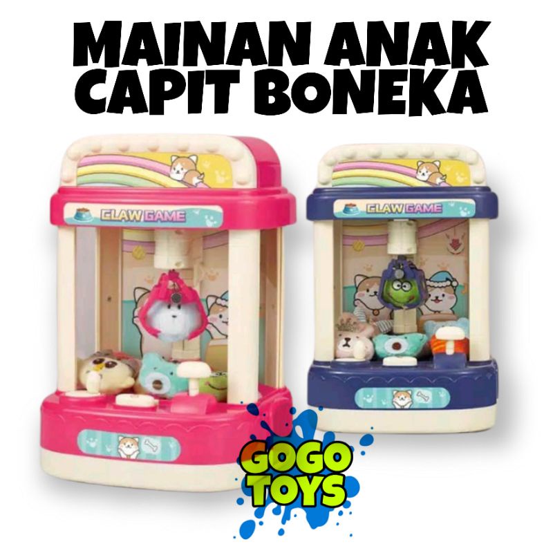 Jual MAINAN MESIN CAPIT BONEKA CLAW GAME MACHINE BESAR | Shopee Indonesia