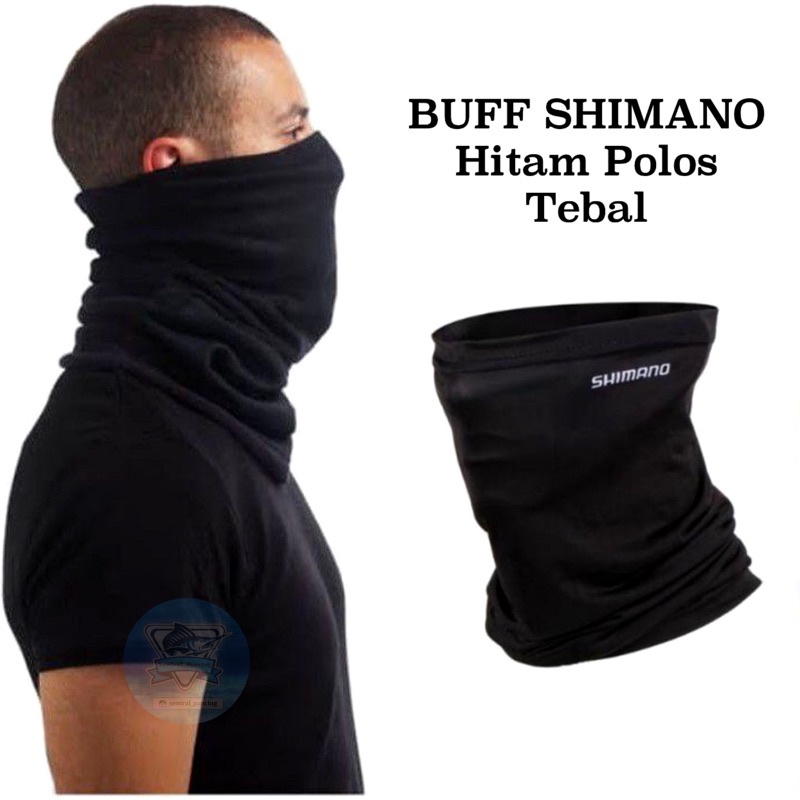 Jual BUFF SHIMANO HITAM POLOS | Shopee Indonesia