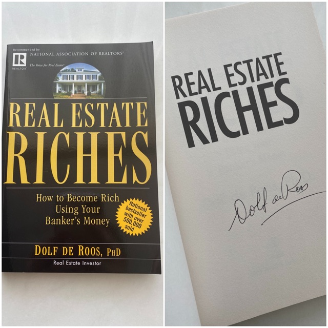 Jual Real Estate Riches SIGNED COPY by Dolf de Roos, PhD (Import ...