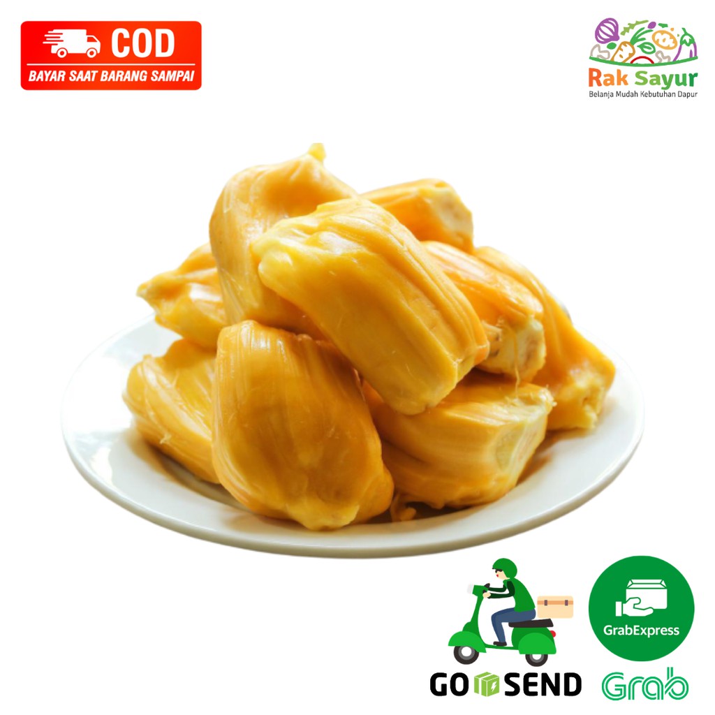 Jual PO H+1 Nangka Kupas Buah Segar 500gr Buah Manisan Fresh Rak Sayur ...