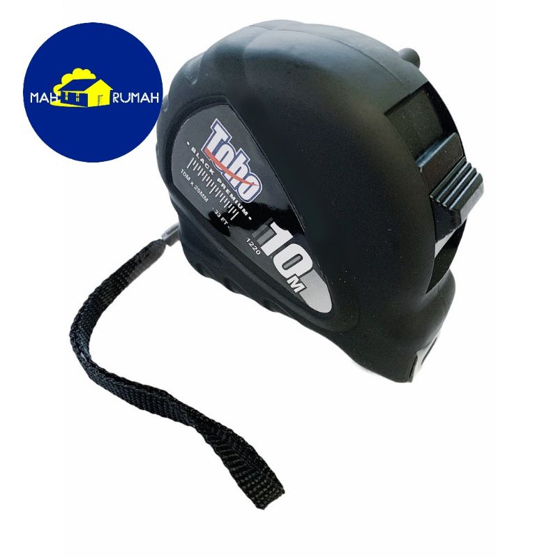 Jual Meteran Karet Hitam Plat Putih BLACK SERIES PREMIUM - TOHO 10 ...