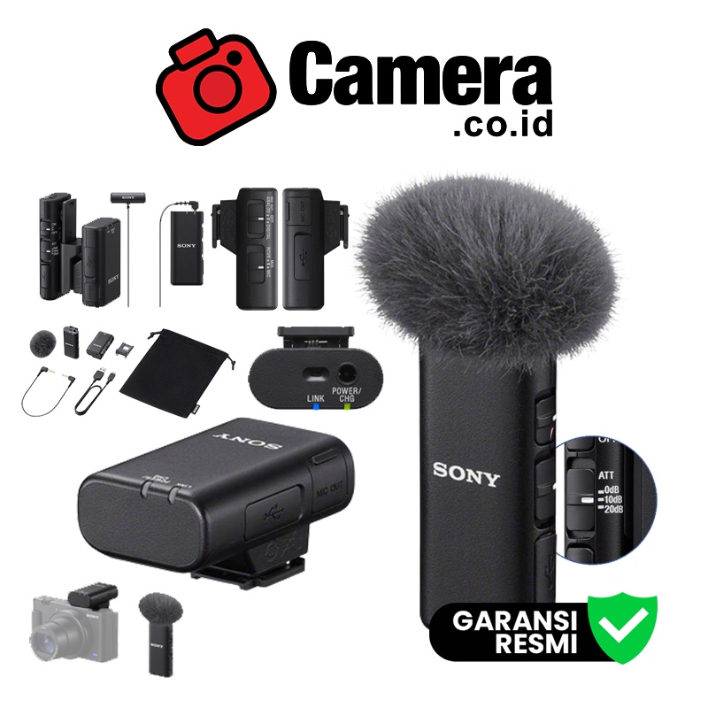 Jual SONY ECM-W2BT Wireless Microphone | Shopee Indonesia