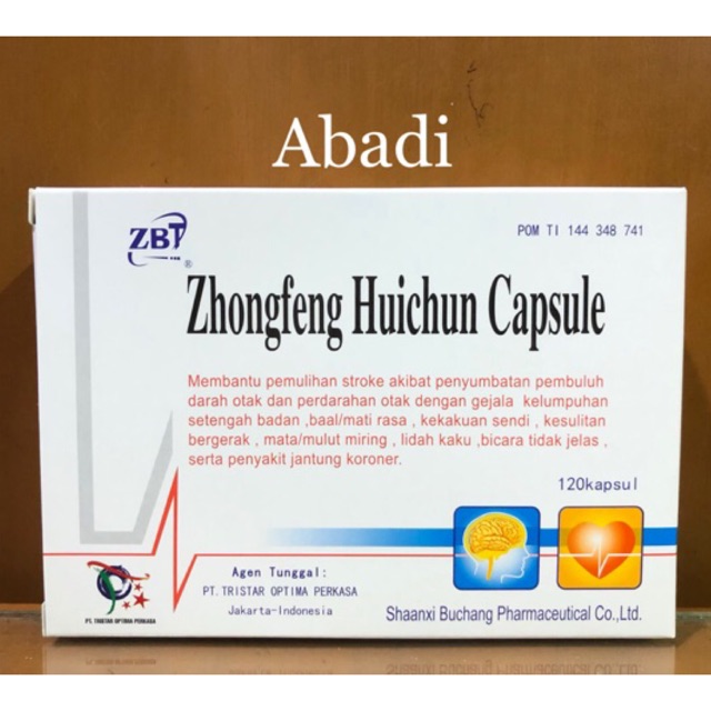 Jual Zhongfeng Huichun Capsule - Obat Stroke | Shopee Indonesia