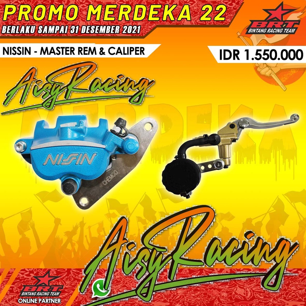 Jual Paket BRT Nissin Master Rem & Kaliper | Shopee Indonesia