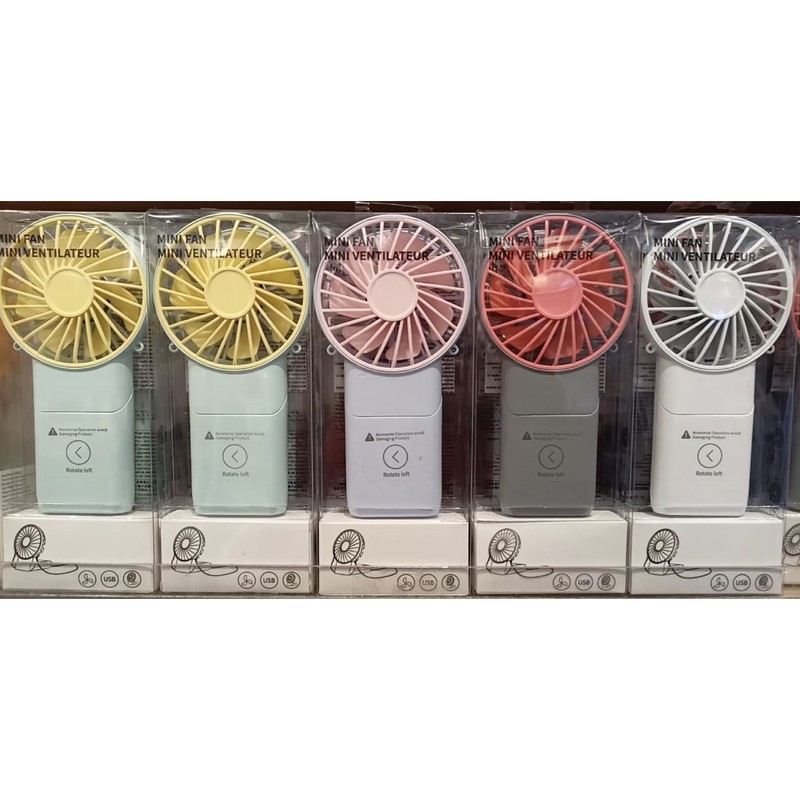 Jual MINI FAN MINISO KIPAS ANGIN MINI 4warna | Shopee Indonesia
