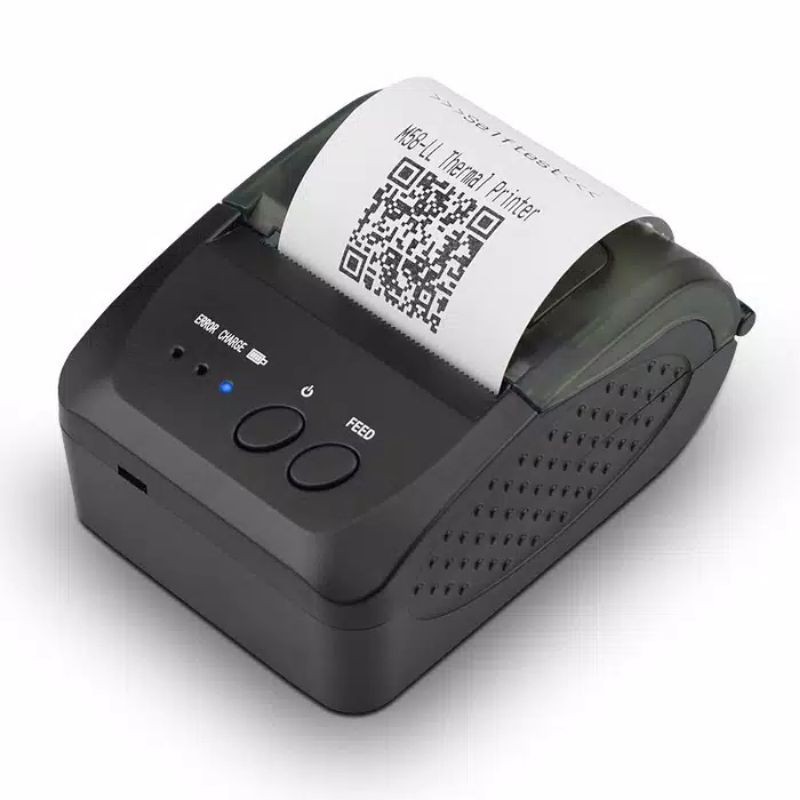 Jual HS Printer Bluetooth mini Zjiang ZJ 5809 DD / EPPOS 58 portable Thermal Receipt 58mm ...