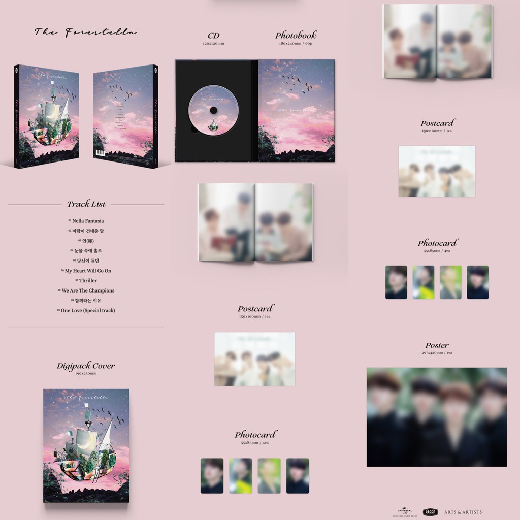Jual Forestella Album Vol.3 - THE FORESTELLA | Shopee Indonesia