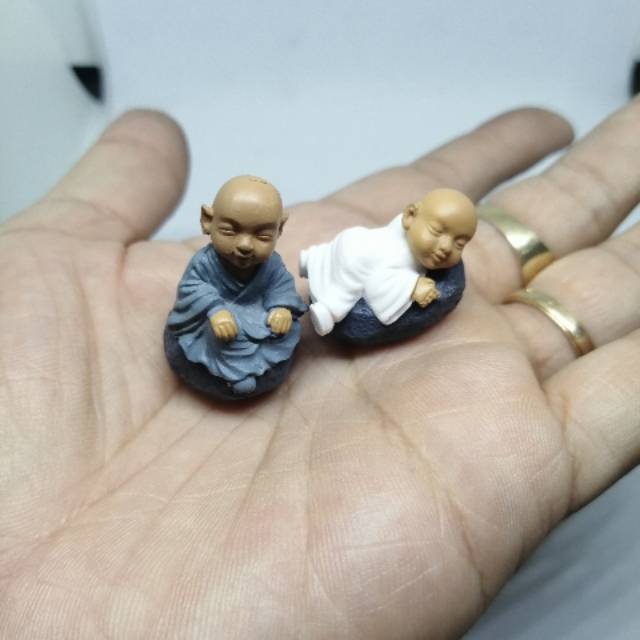 Jual Pajangan figure shaolin mini | Shopee Indonesia