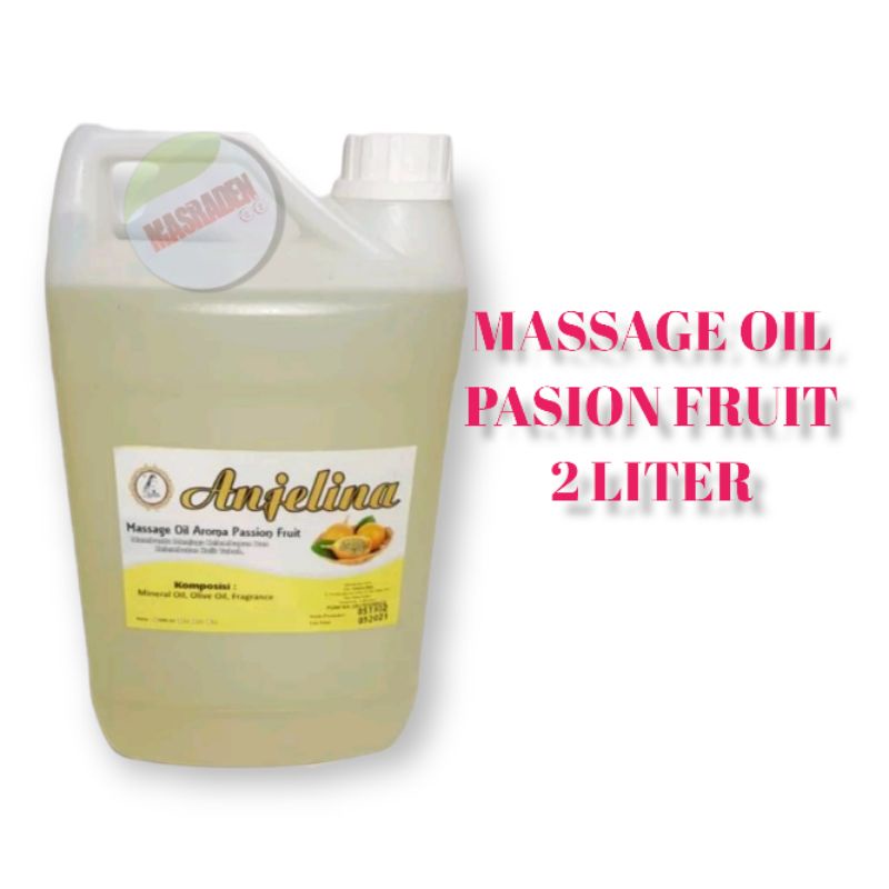 Jual MASSAGE OIL PASION FRUIT 2LITER MINYAK PIJAT URUT REFLEKSI SPA SALON AROMA BUAH MARKISA ...