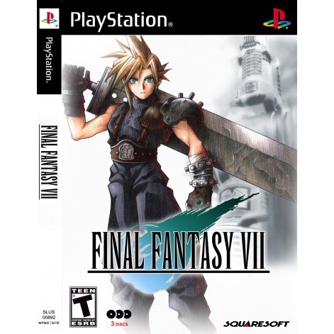 Jual KASET CD GAME PS1: FINAL FANTASY VII (3 disc) | Shopee Indonesia