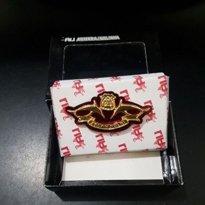 Jual Wing PDH Selam Polri mirror |Brivet PDH mika scuba polri ukuran ...