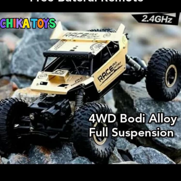 Jual Mobil Remote Kontrol OFF ROAD ALLOY METAL 4WD Mainan RC Remot ...