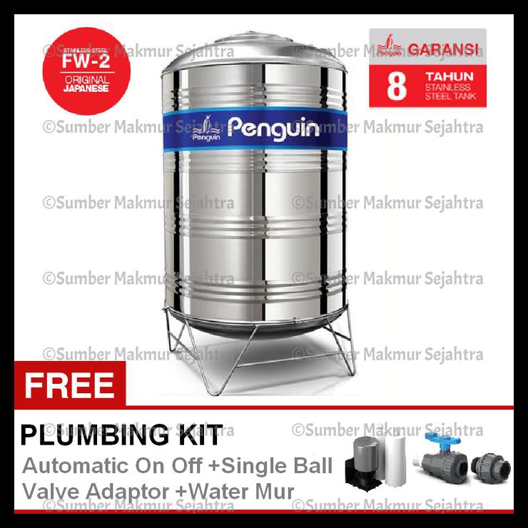 Jual Tangki Air / Tandon Toren Stainless Penguin Tbsk 1000 Liter ...