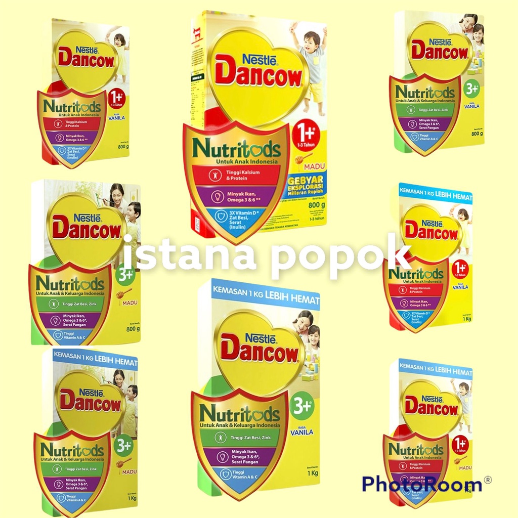 Jual SUSU DANCOW 1 PLUS 3 PLUS 5 PLUS 750GR , 1 KG / 1+ 3+ RASA MADU ...