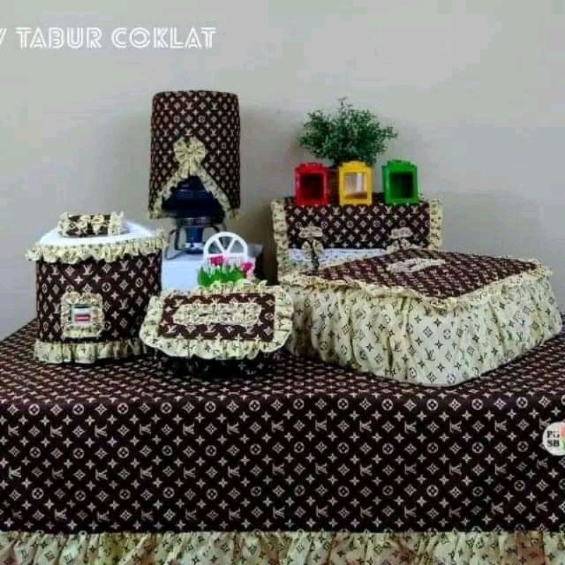 Jual Kitchen set cover dapur bisa request warna dan ukuran | Shopee ...
