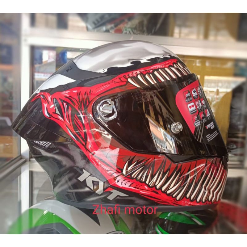 Jual Helm kyt tt couse motif limited edition# marvel carnage#marvel ...