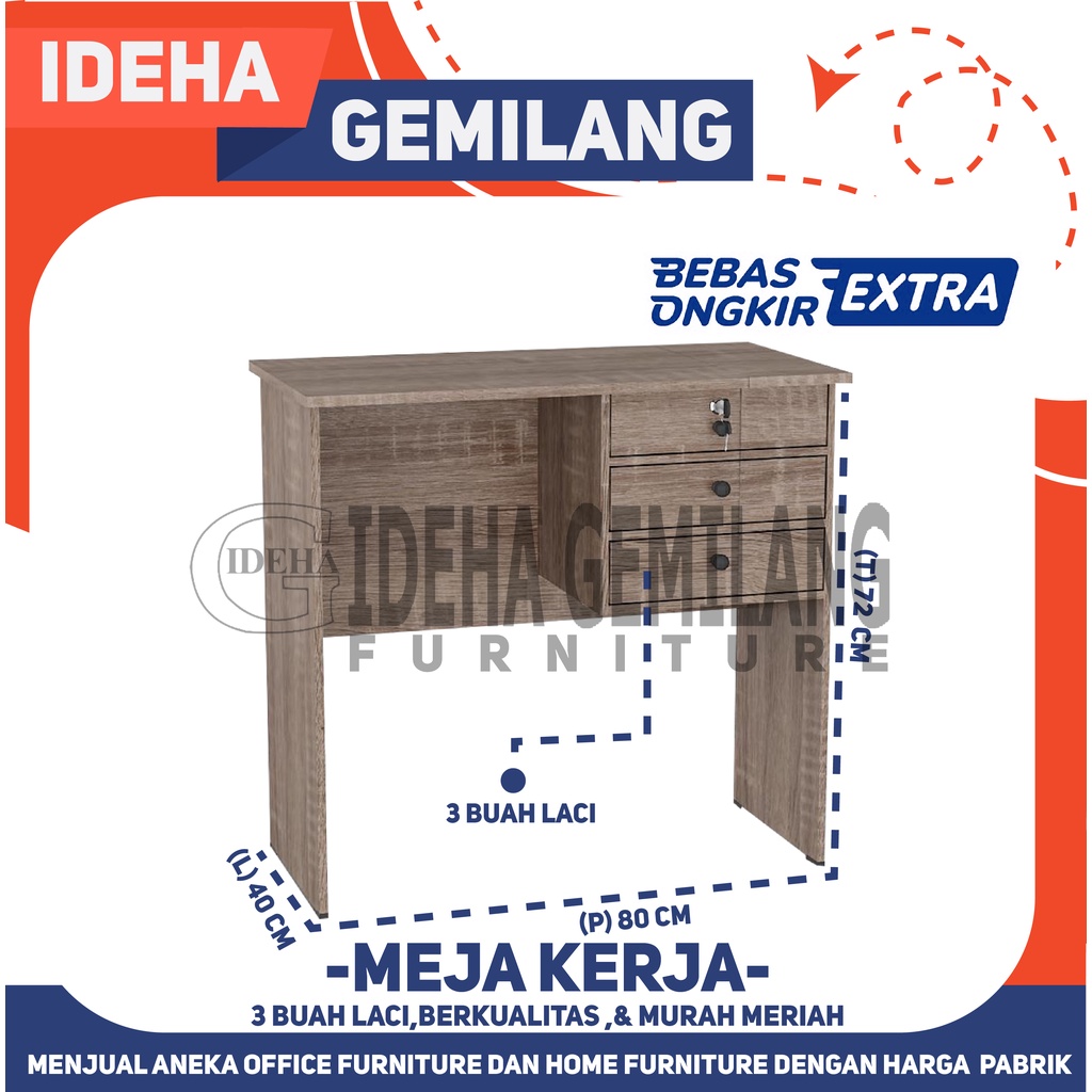 Jual Meja kerja VIP/OD-097 | Shopee Indonesia